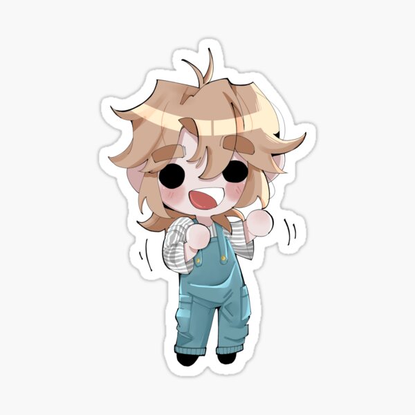"Dancing Chibi (Theo)" Sticker for Sale by gabgabe | Redbubble