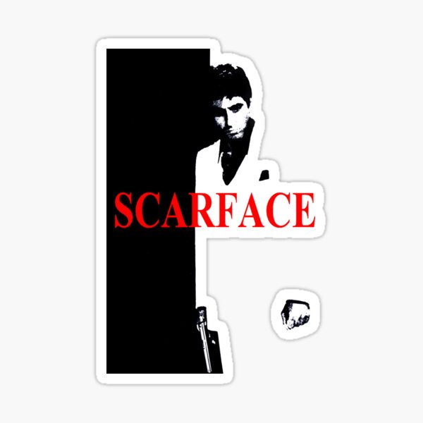 "Scar Movie" Sticker for Sale by irmasmithh | Redbubble
