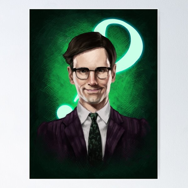 "Edward Nygma" Poster for Sale by Ayryn Art | Redbubble