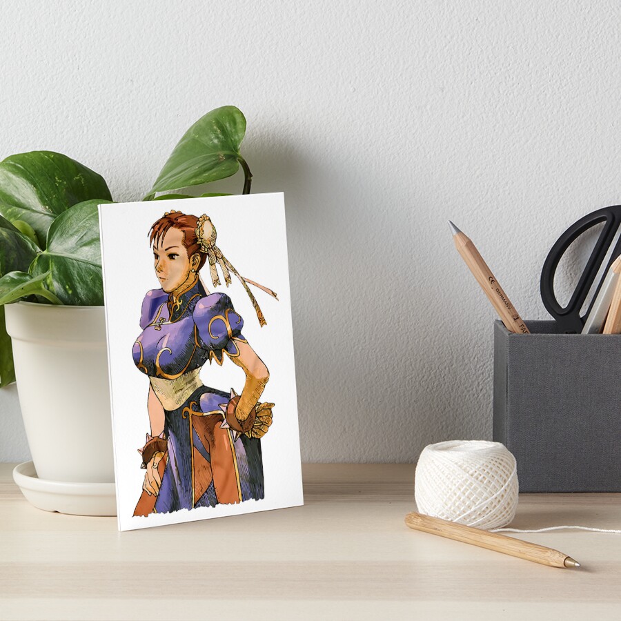 "Chun Li sexy art" Art Board Print by StephanyDeal | Redbubble