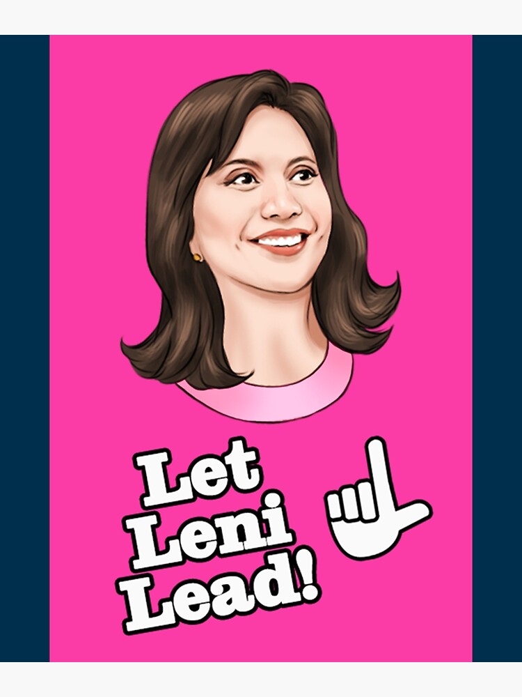 "Laban Leni 2022 (art by Ernest Caritativo) " Poster for Sale by ...