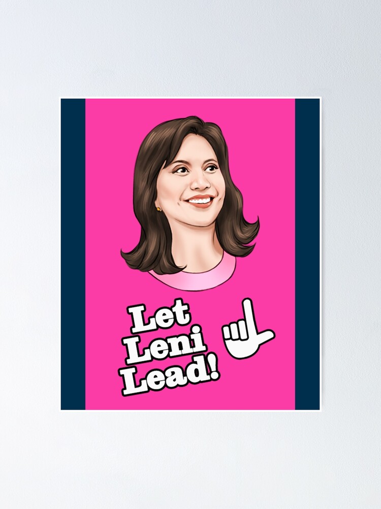 "Laban Leni 2022 (art by Ernest Caritativo) " Poster for Sale by ...