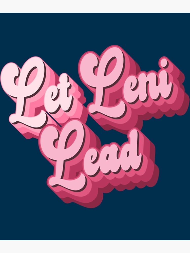 "Leni " Poster for Sale by Minhle12 | Redbubble