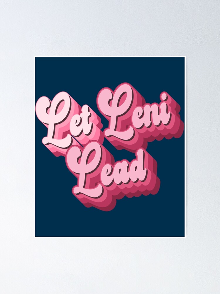 "Leni " Poster for Sale by Minhle12 | Redbubble