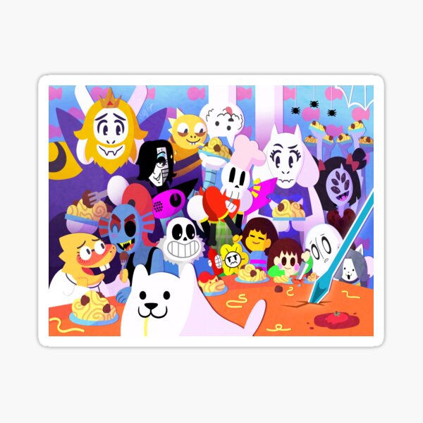 "Undertale " Sticker for Sale by GrittySugar | Redbubble