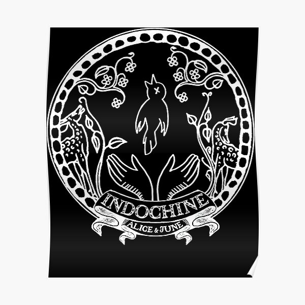 "Retro Circle Indochine Vintage" Poster for Sale by JohnsonRangel ...