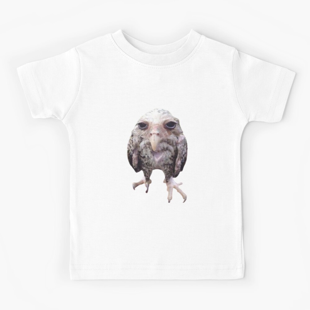 "wet owl meme" Kids T-Shirt for Sale by faememez | Redbubble