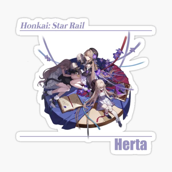 "Honkai Star Rail Herta" Sticker by HerrscherOfArt | Redbubble