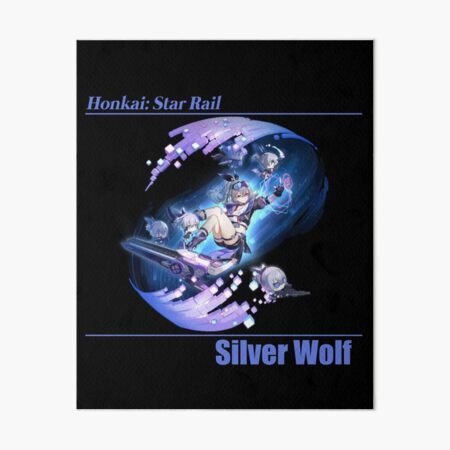 "Honkai Star Rail Silver Wolf" Art Board Print by HerrscherOfArt ...
