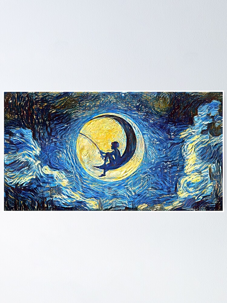 "Starry Night Dream - Van Gogh" Poster for Sale by Quiet-Night | Redbubble