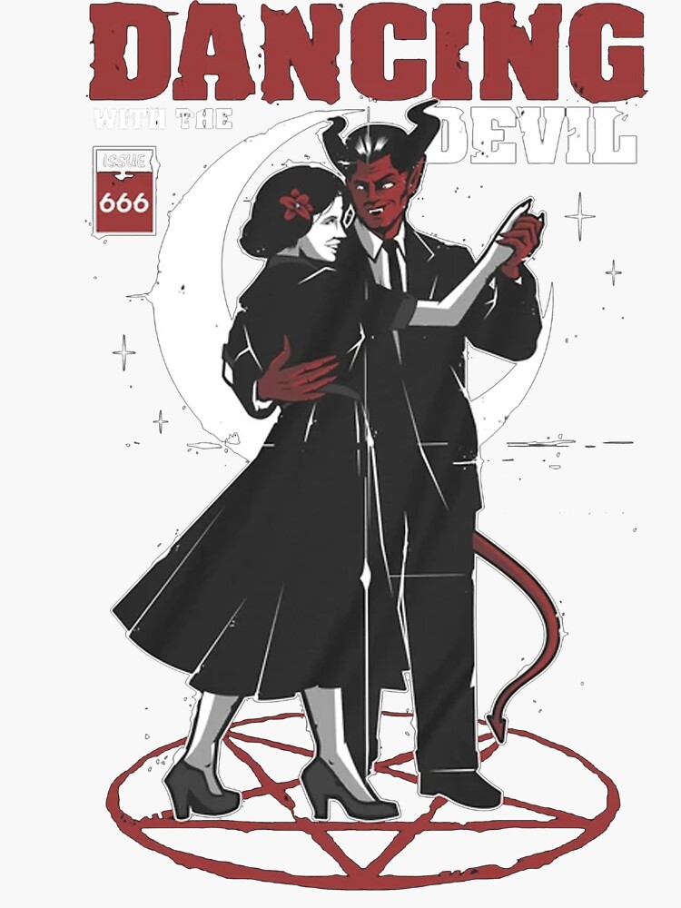 "Vintage Dancing with the Devil Witchcraft Dance with the Devil Satanic ...