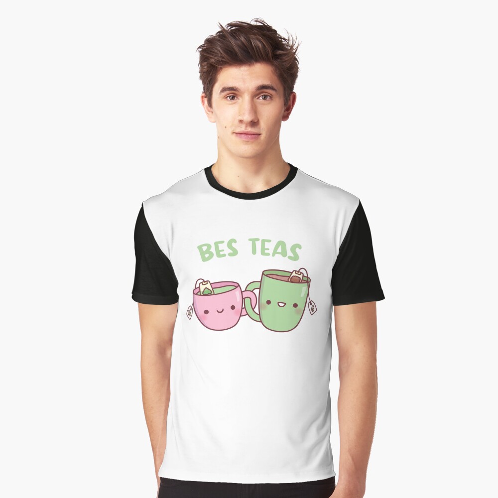 "Cute Mugs Bes Teas Besties" Sticker for Sale by rustydoodle | Redbubble