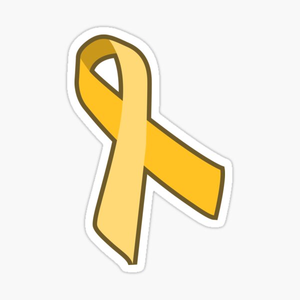 Childhood Cancer Family Sticker Orange Ribbon Bumper Stickers Paper ...
