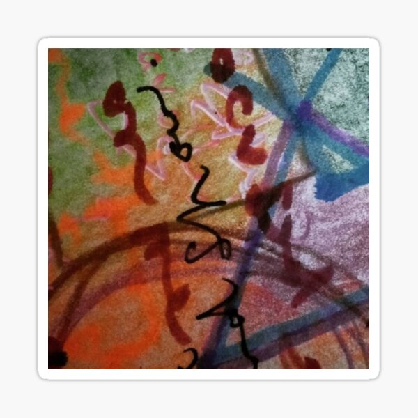 "Kaotic " Sticker for Sale by GoodnStuff | Redbubble