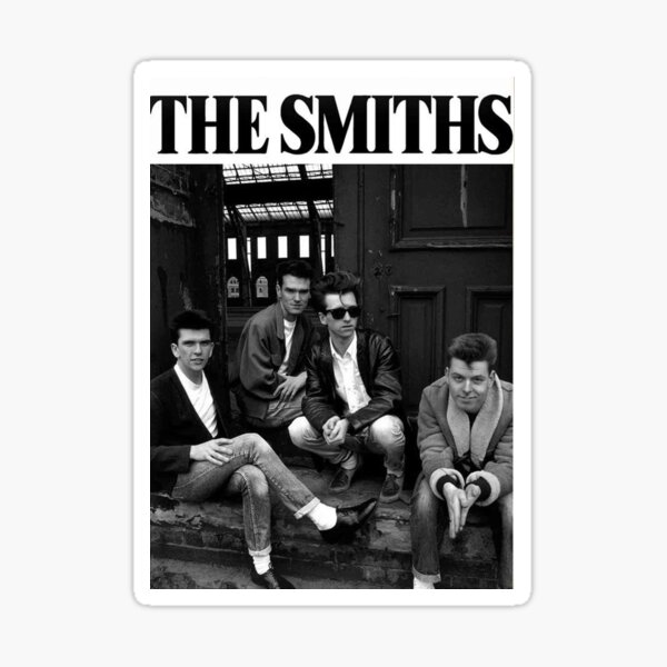 "The Smiths Poster " Sticker for Sale by angelinawiliam | Redbubble
