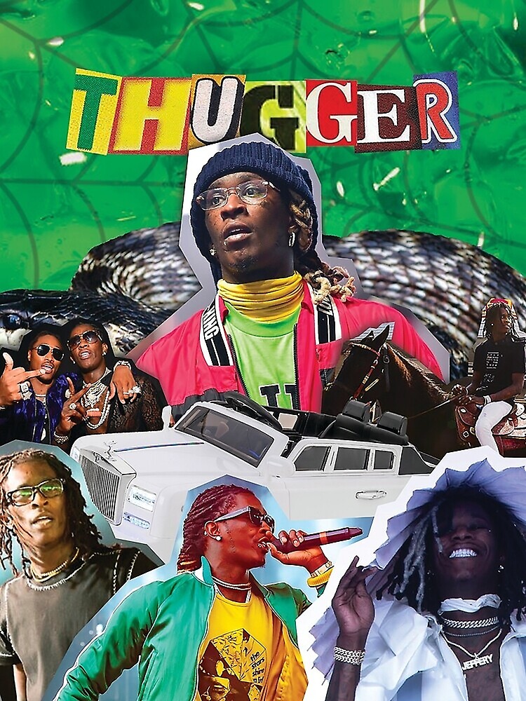"Thugger Collage" Poster for Sale by cindysucipto | Redbubble