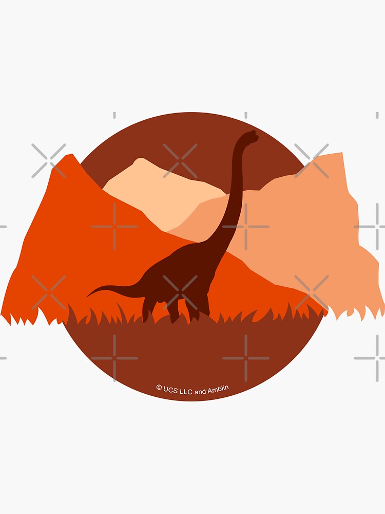 "Brachiosaurus" Sticker for Sale by Tridev-Designs | Redbubble