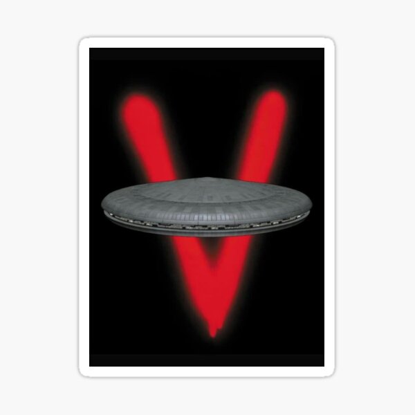 "V " Sticker for Sale by Wanted100 | Redbubble