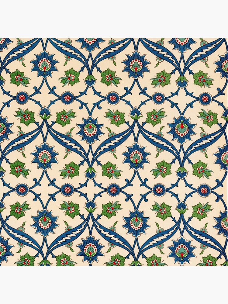 " Islamic flower pattern " Sticker for Sale by muslimart | Redbubble