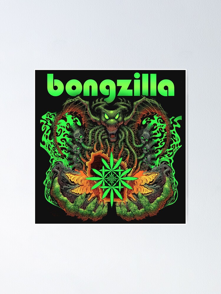 "bongzilla popular - logo" Poster for Sale by zroscampai | Redbubble