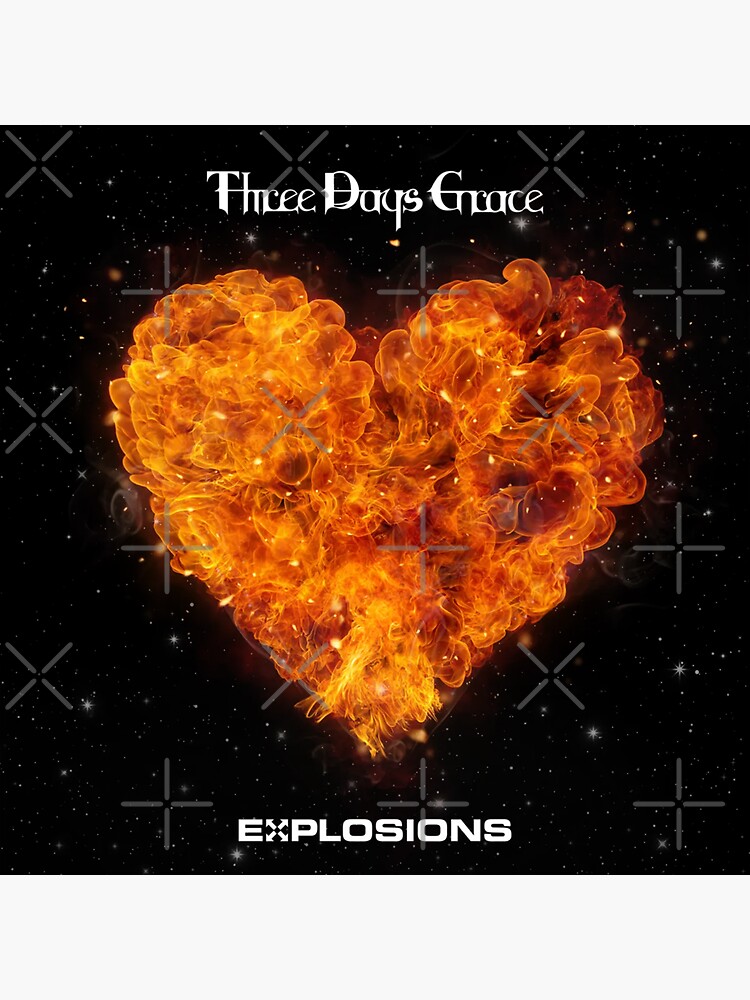 "Fire Heart" Sticker by GenColeman | Redbubble