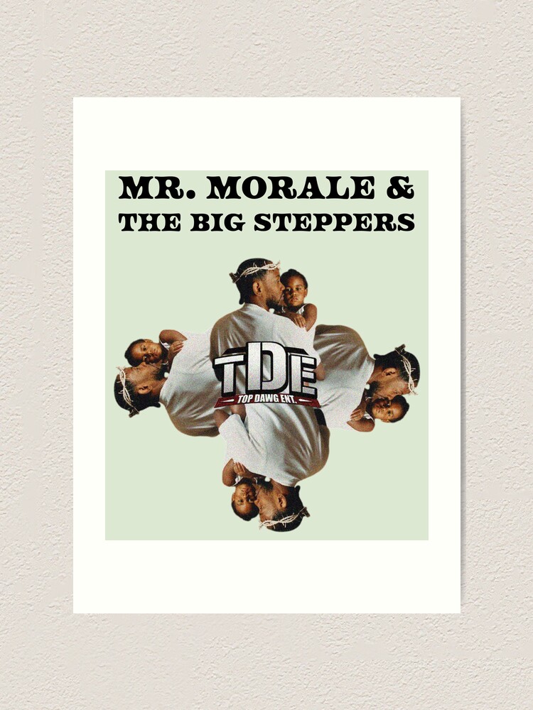 "Mr. Morale & The Big Steppers - Kendrick Lamar" Art Print for Sale by ...