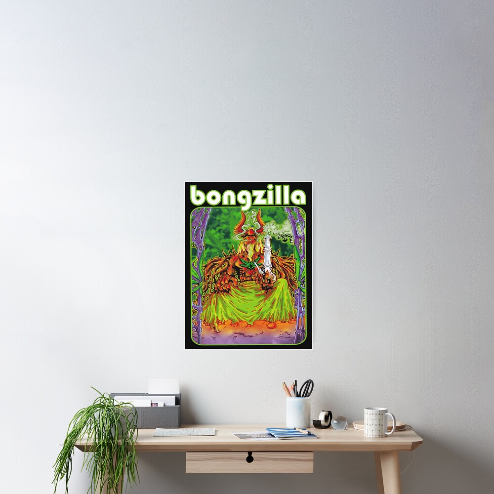 "bongzilla popular - logo" Poster for Sale by zroscampai | Redbubble