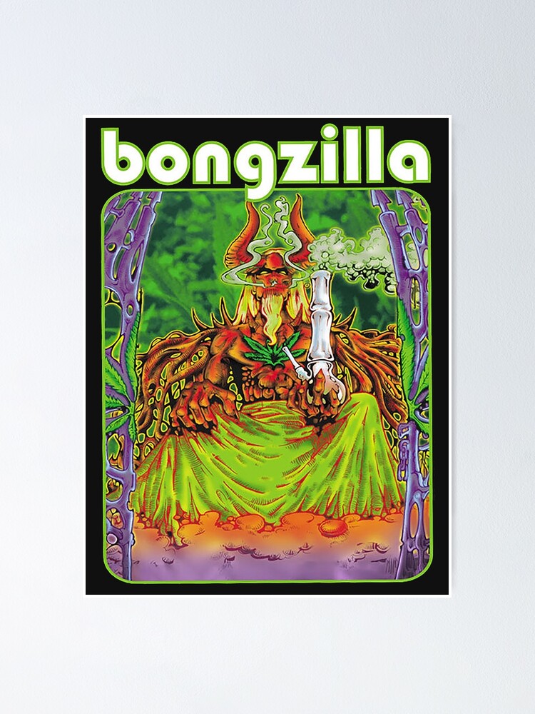 "bongzilla popular - logo" Poster for Sale by zroscampai | Redbubble