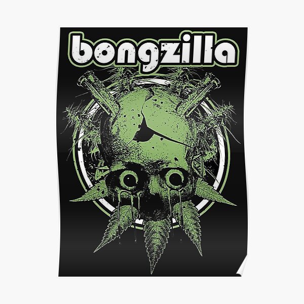 "bongzilla popular - logo" Poster for Sale by zroscampai | Redbubble