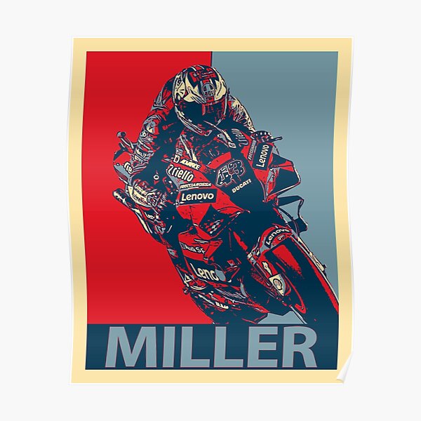 "Jack Miller 2022" Poster for Sale by CamillaDesign | Redbubble