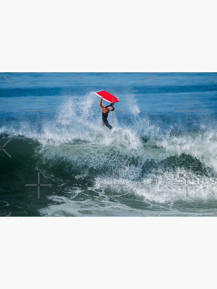 "Bodyboarder in action" Poster for Sale by homydesign | Redbubble
