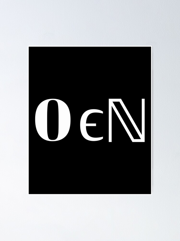 Póster «el cero es un numero natural» de MohamedFaisal | Redbubble