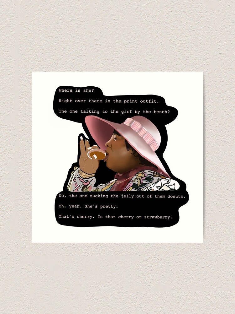 "Norbit - Rasputia sucking jelly out of donut" Art Print by TommiesL901 ...