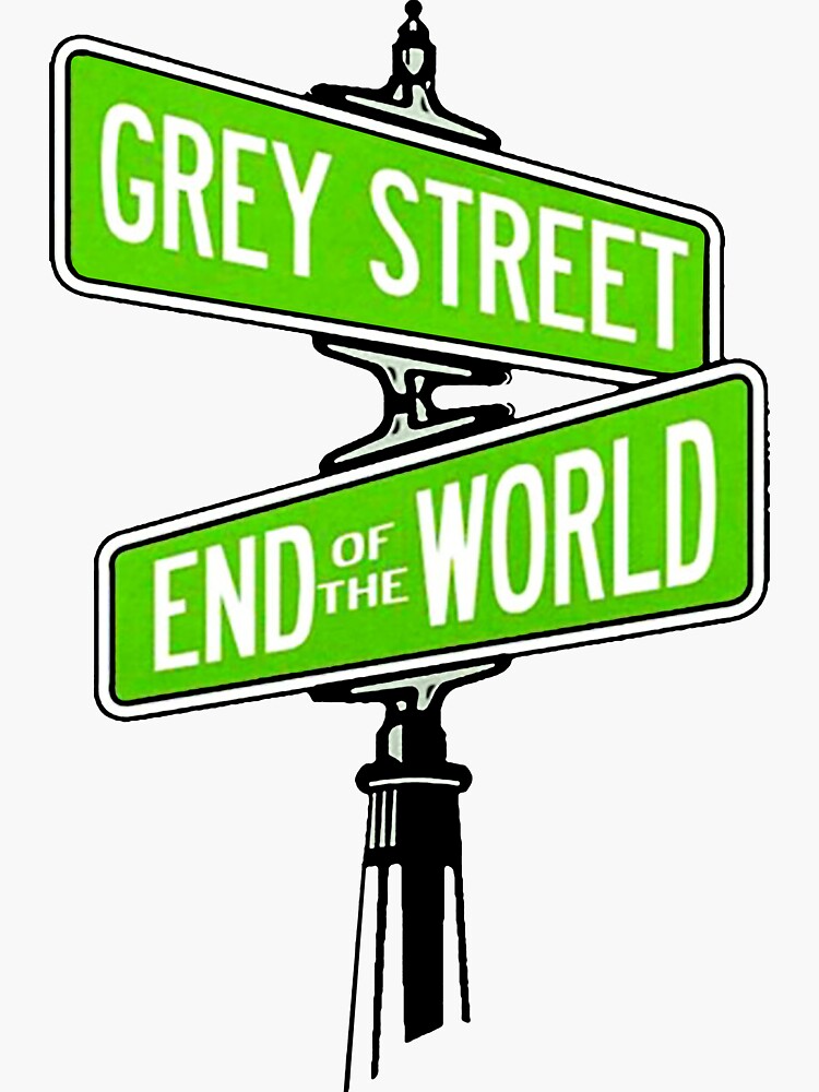 "grey street" Sticker for Sale by eldongendon | Redbubble