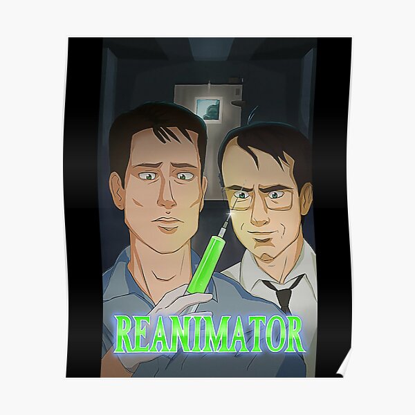 "Re-Animated! Reanimator" Poster for Sale by Marylianner | Redbubble