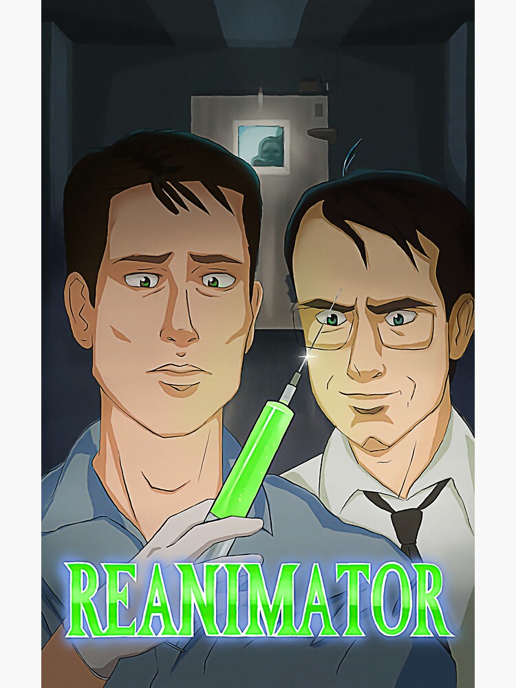 "Re-Animated! Reanimator" Sticker by Marylianner | Redbubble