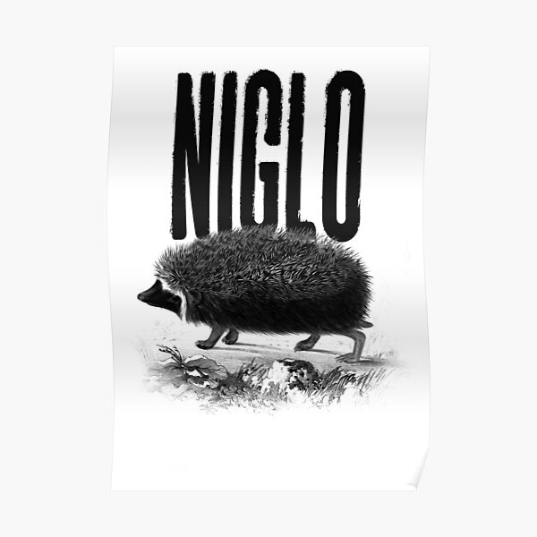 "Niglo - Hedgehog - Gypsy - Slang" Poster for Sale by Miladiou | Redbubble