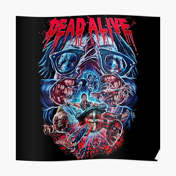 "Dead Alive Braindead Gore Horror Movie Peter Jackson T-Shirts Gift For ...