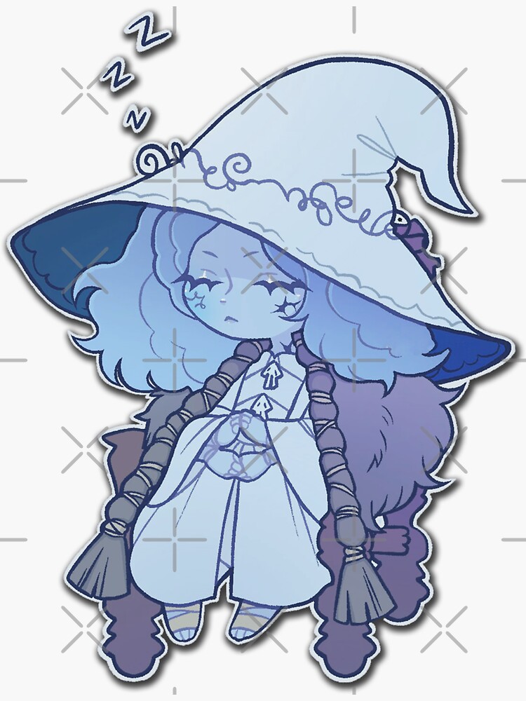 "Cute Ranni the Witch Elden Ring | Chibi Kawaii Version" Sticker by ...