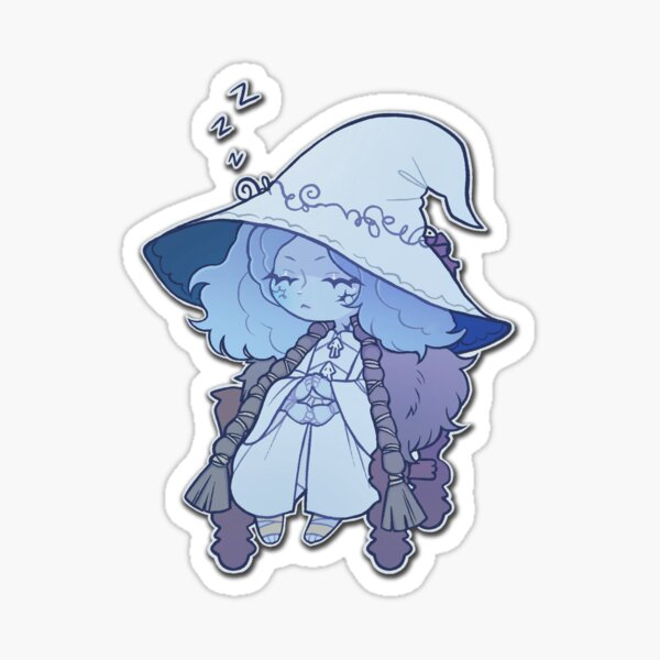 "Cute Ranni the Witch Elden Ring | Chibi Kawaii Version" Sticker by ...