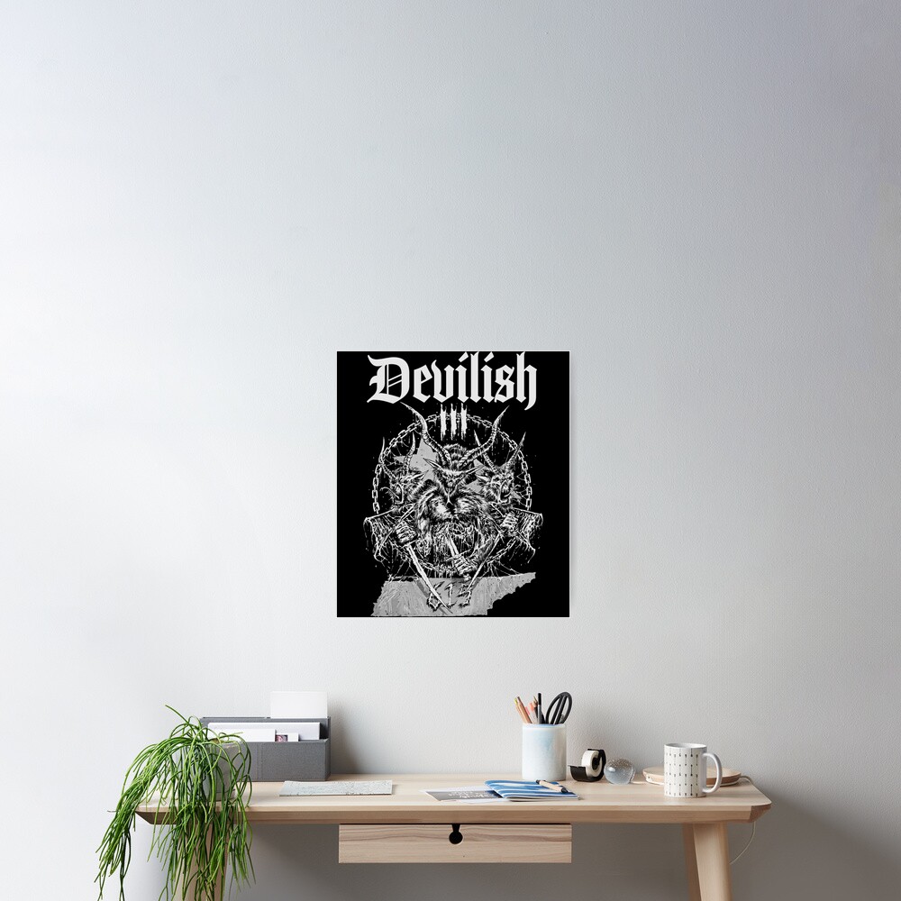 "Devilish Trio 615" Poster by sidneychen | Redbubble