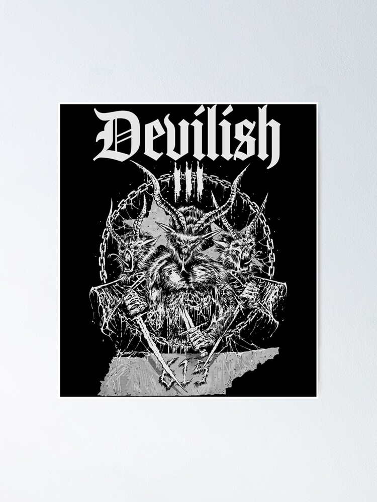 "Devilish Trio 615" Poster by sidneychen | Redbubble