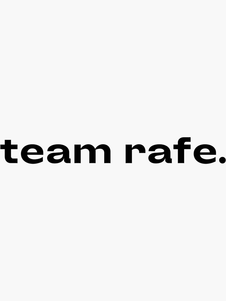 "team rafe outer banks" Sticker for Sale by LanNanGNMe | Redbubble