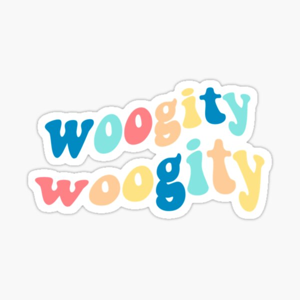 "Woogity woogity" Sticker by LanNanGNMe | Redbubble