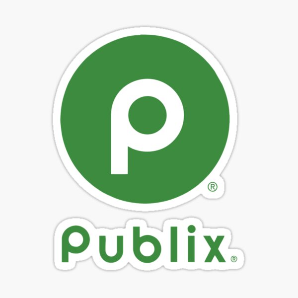 "Publix Logo Essential T-Shirt" Sticker for Sale by FritzWiegan | Redbubble