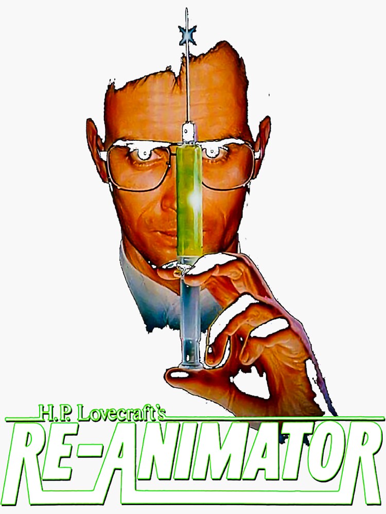 "Reanimator fan art" Sticker for Sale by Marylianner | Redbubble