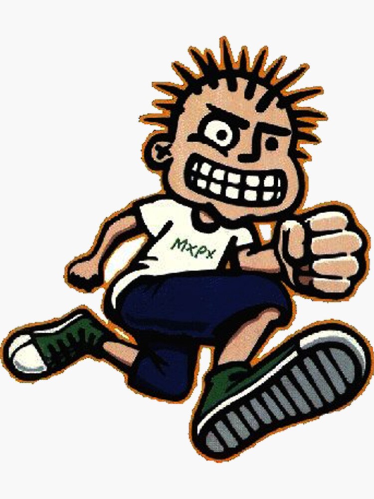 "Mxpx Skate Punk Mxpx Mxpx Mxpx Mxpx Mxpx Mxpx Mxpx Mxpx Blink Sticker ...