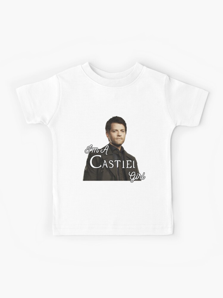 "I'm a Castiel Girl" Kids T-Shirt for Sale by BrainlessBubble | Redbubble