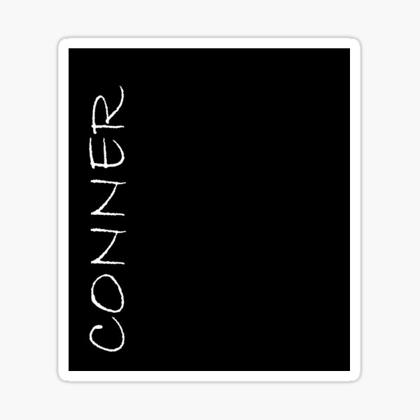 "Conner " Sticker for Sale by Hamilpotterhans | Redbubble