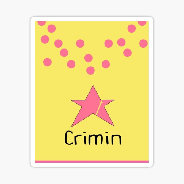 "one piece crimin desgin" Sticker by PatsyZiemann | Redbubble
